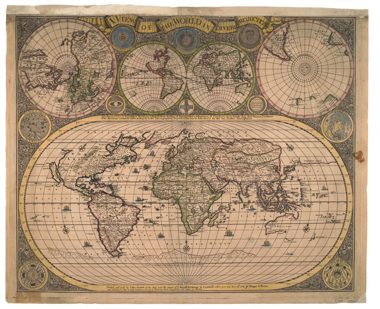 Harris 1697 | Envisioning the World | The First Printed Maps